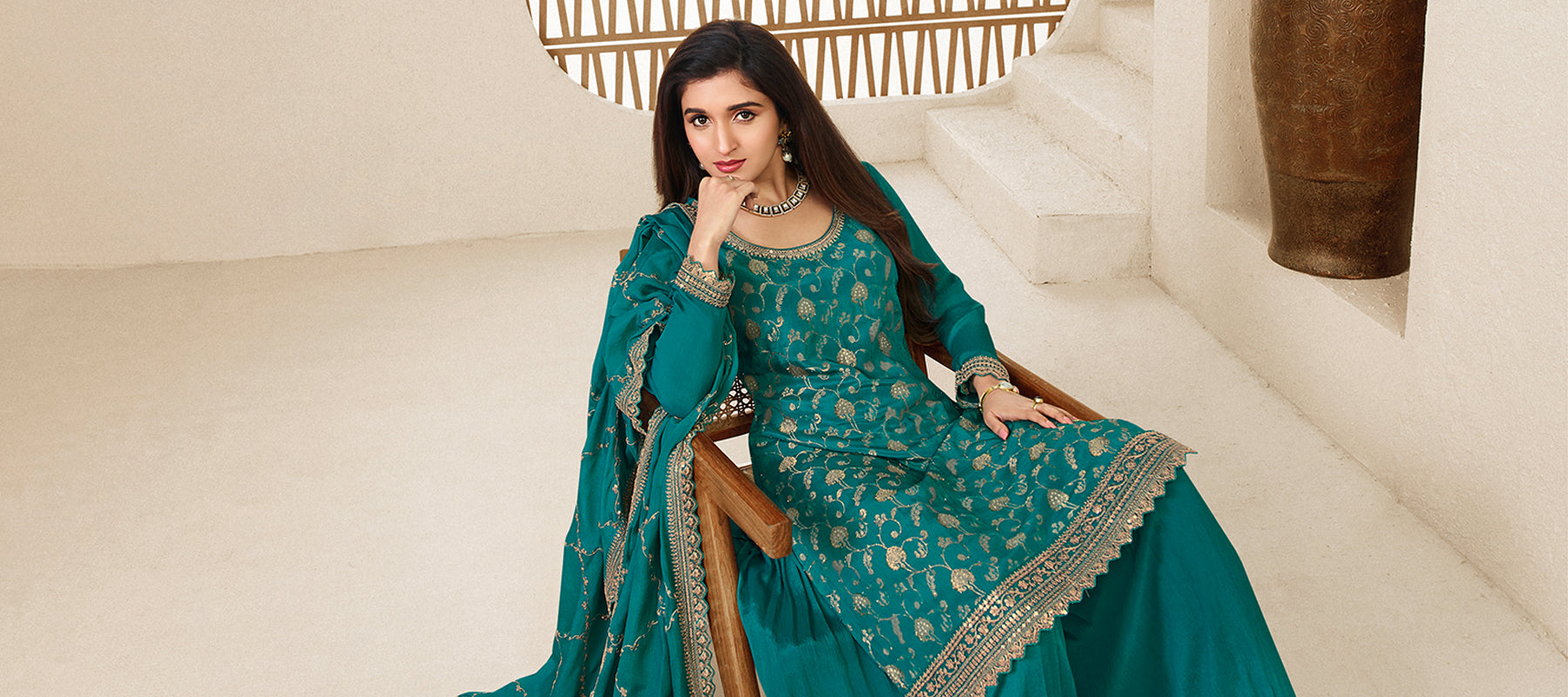 Seerat - Kurta & Sharara Suit Set 2025 – Seerat Ethnic